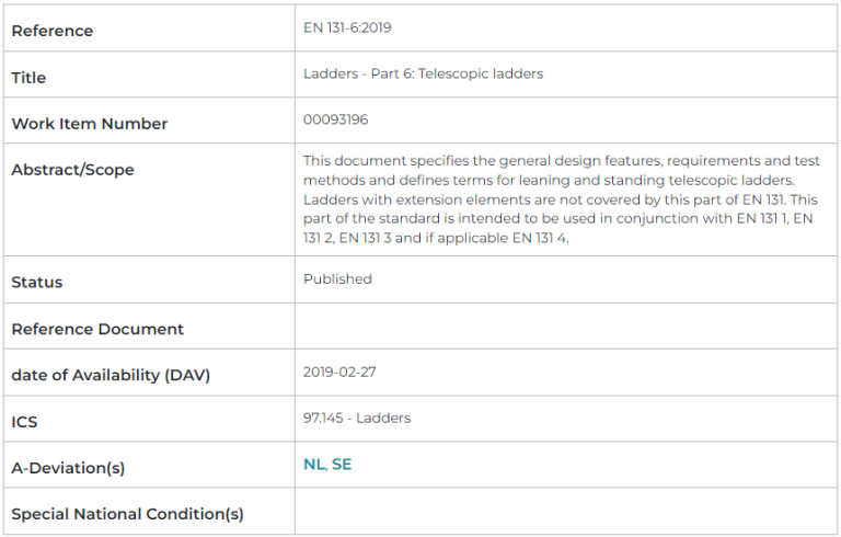 EN 131-6:2019