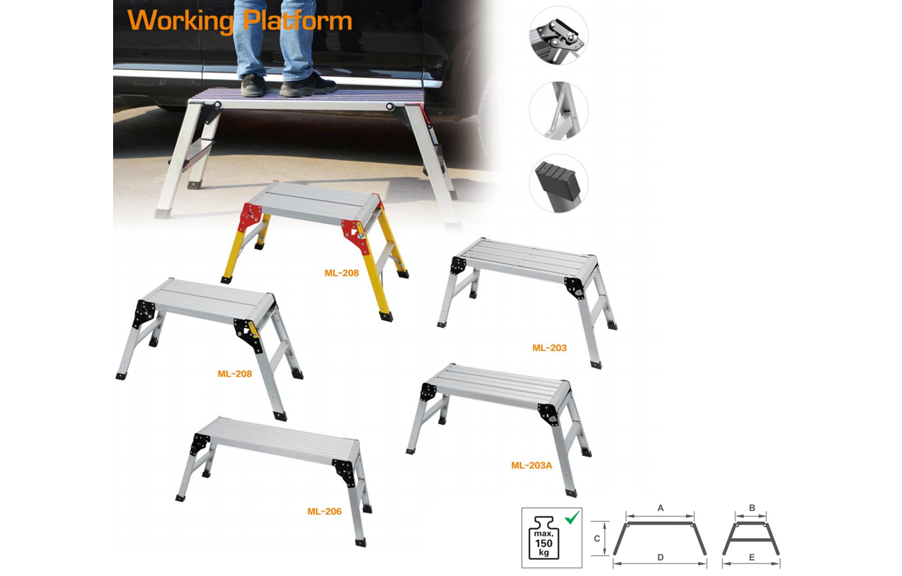 Working Platform ML-203A from China Manufacturer - Zhejiang Smile Tools ...